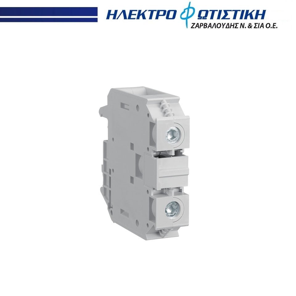 HAGER ΚΛΕΜΜΑ ΡΑΓΑΣ ΜΕ ΒΙΔΑ ΓΚΡΙ 35mm KXB35LH | ΗΛΕΚΤΡΟΦΩΤΙΣΤΙΚΗ